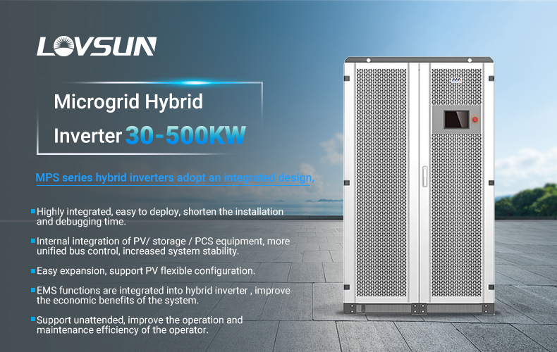 Megarevo MPS Series 30/50/100/250/500kW Microgrid Inverter - Lovsun ...