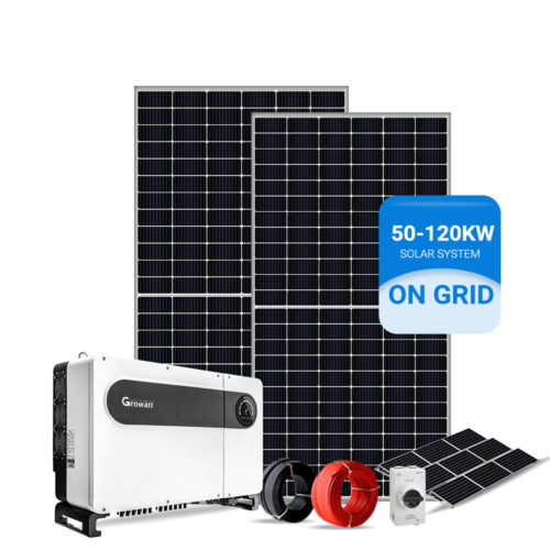 High Efficiency On Grid Home Commercial 50kw 100kw Solar Panels System Solar Panel 80kw Price ...